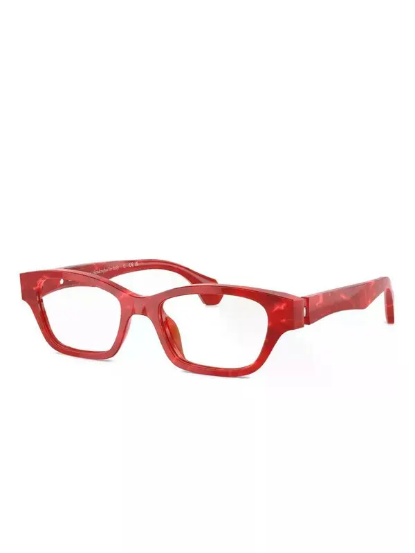 ALAIN MIKLI Geometric-framed Glasses