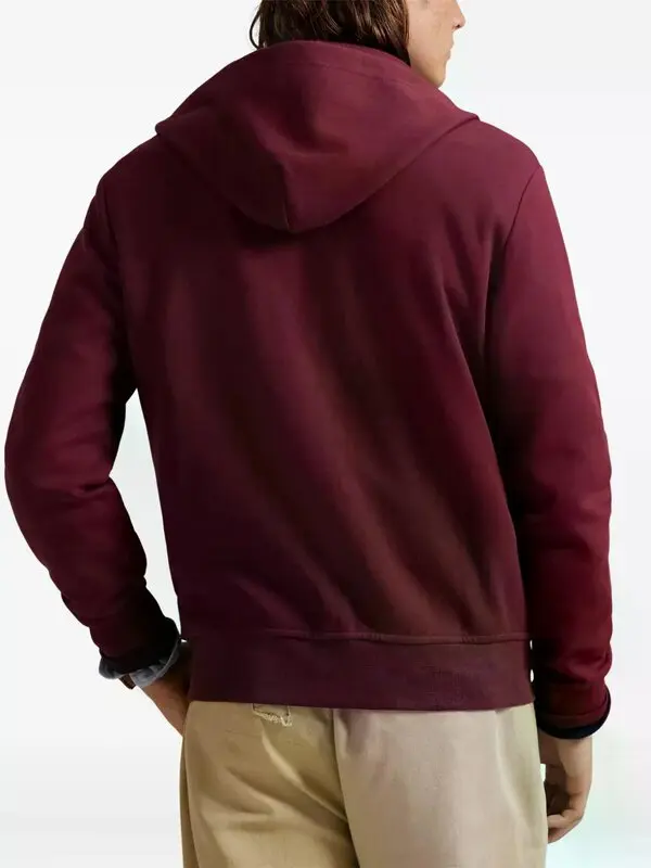 Polo Ralph Lauren Zip-front Hoodie - Red