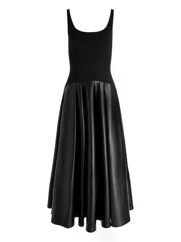 Alice + Olivia Adley Drop-waist Midi Dress