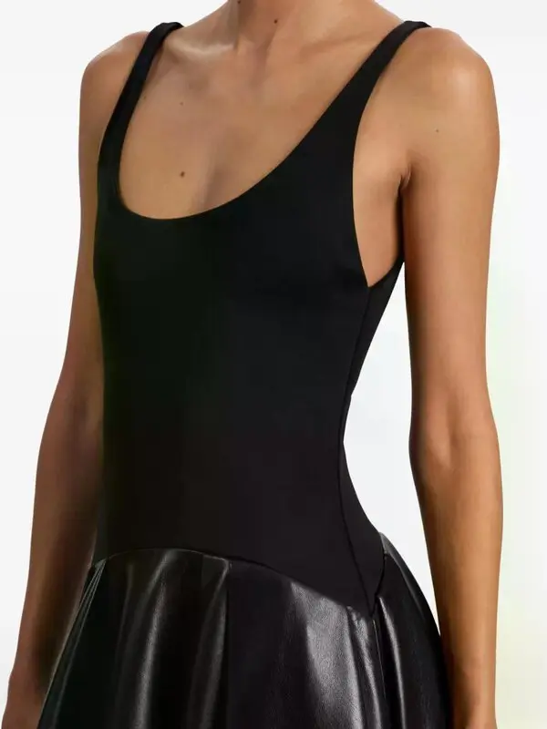 Alice + Olivia Adley Drop-waist Midi Dress