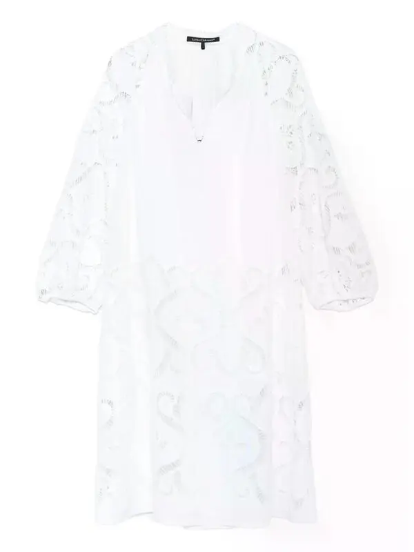 LUISA CERANO Mini Dress With Puff Sleeves