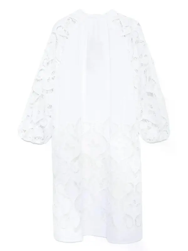 LUISA CERANO Mini Dress With Puff Sleeves