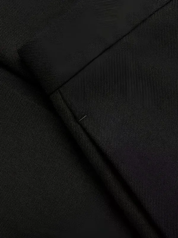 JIL SANDER Pleated Wool Trousers - Black