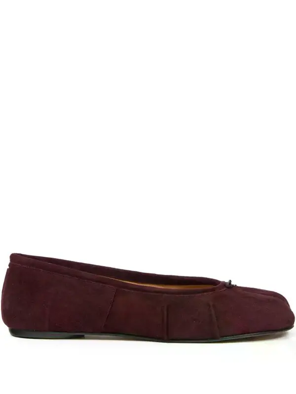 MAISON MARGIELA Suede Tabi Ballerinas
