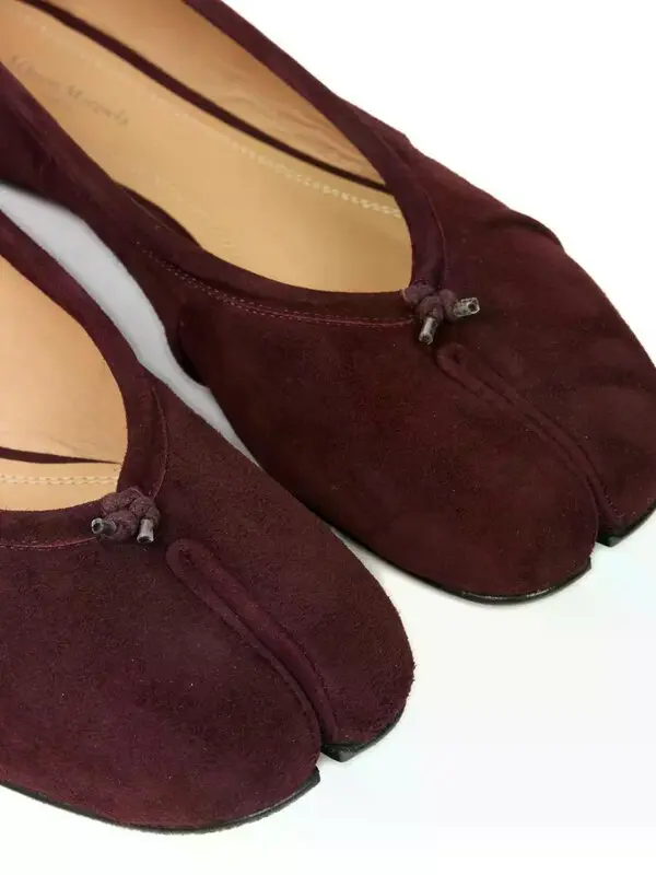 MAISON MARGIELA Suede Tabi Ballerinas