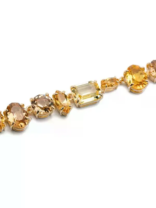 SWAROVSKI Gema Tennis Necklace - Gold