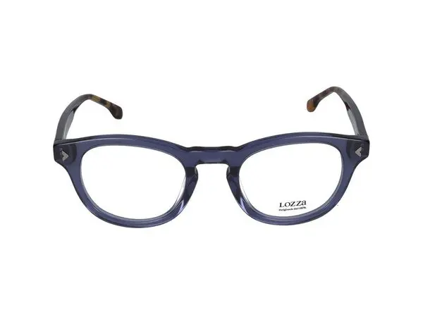 LOZZA Optical Eyeglasses - Shiny Transparent Blue