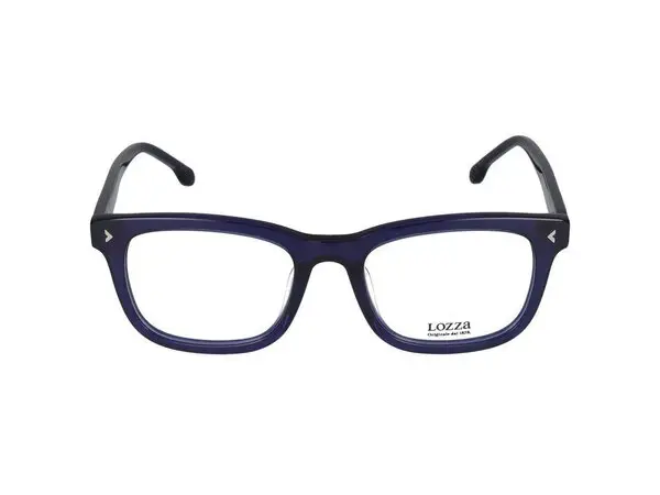 LOZZA Acetate Eyeglasses - Blue Transparent Glossy