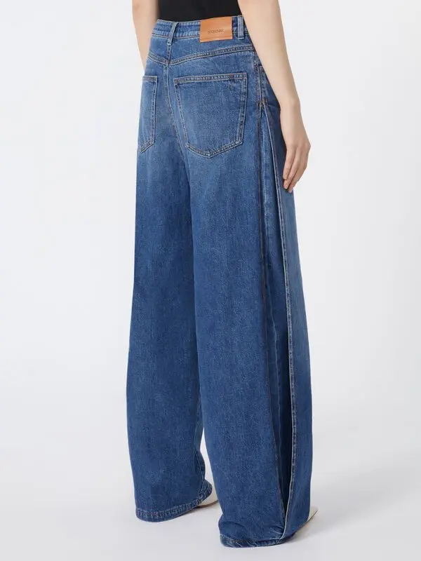 Max Mara Wide Leg Denim Jeans