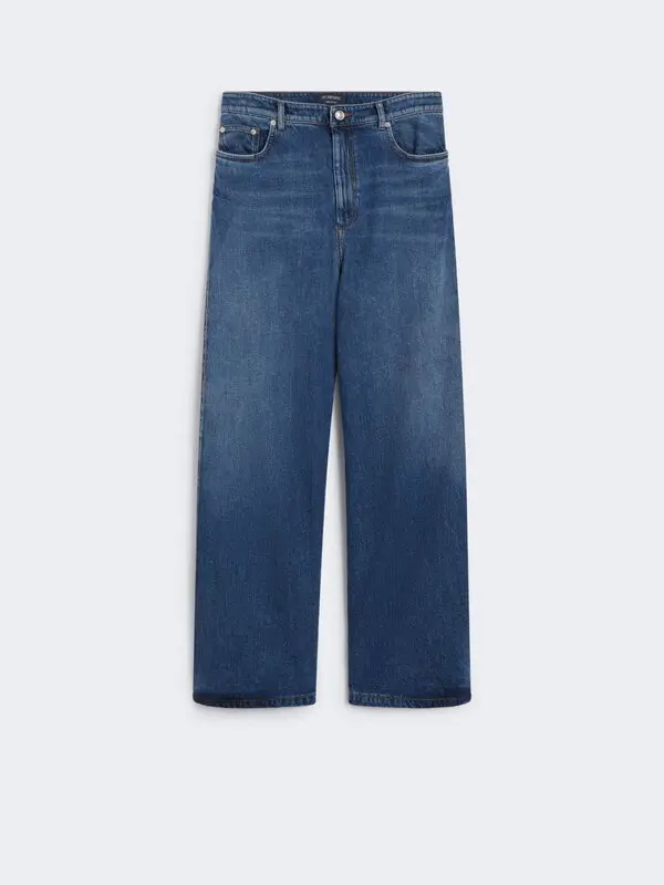 Max Mara Wide Leg Denim Jeans