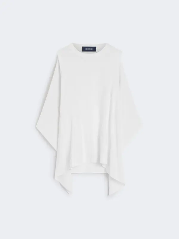 Max Mara Fitted T-shirt With Contrast Back