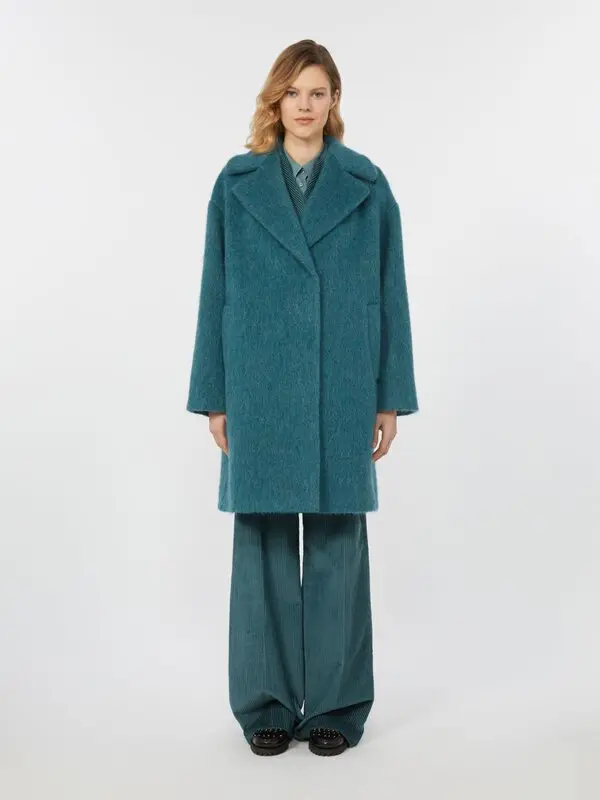 Max Mara Wool, Alpaca, And Mohair Coat