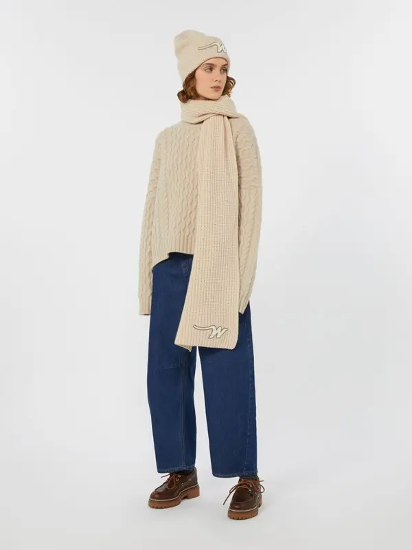 Max Mara Boxy-fit Wool Knit Jumper
