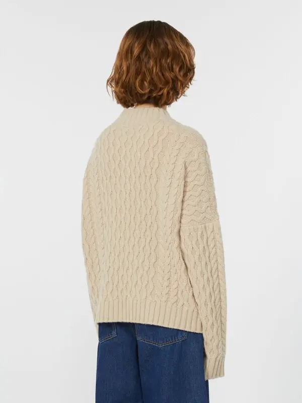 Max Mara Boxy-fit Wool Knit Jumper