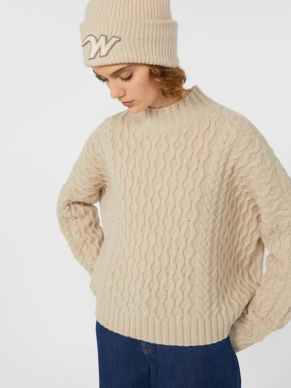 Max Mara Boxy-fit Wool Knit Jumper