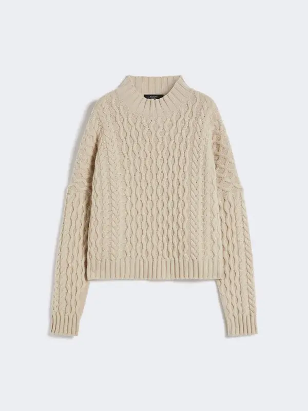 Max Mara Boxy-fit Wool Knit Jumper