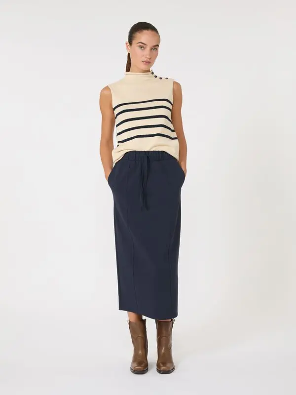 Max Mara Milano-knit Jersey Skirt