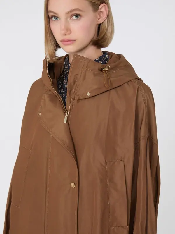 Max Mara Technical Faille Parka