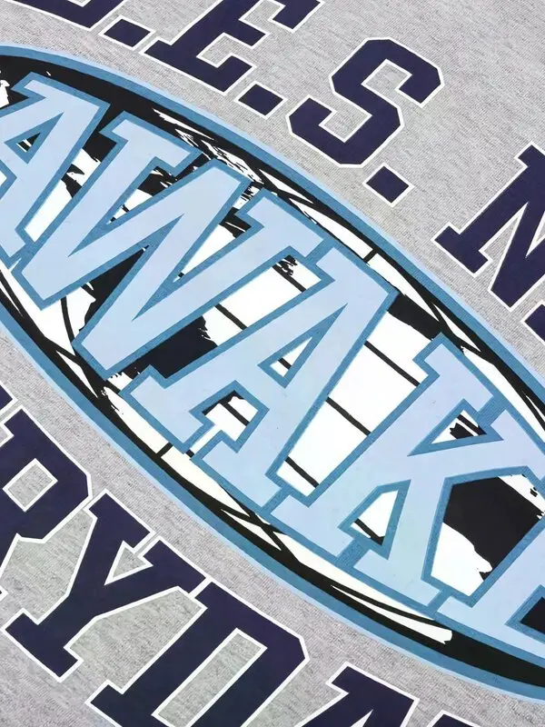 AWAKE NY Logo-print T-shirt - Grey