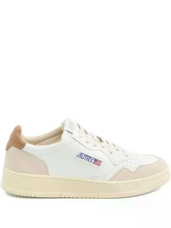 AUTRY Perforated Suede Leather Sneakers