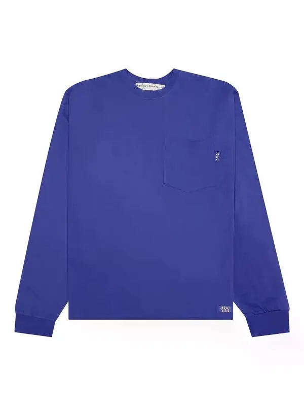 ADVISORY BOARD CRYSTALS Pocket Long-sleeve T-shirt