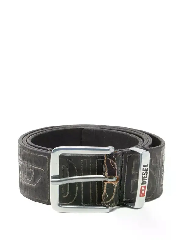 Diesel B-biscotto Belt - Black