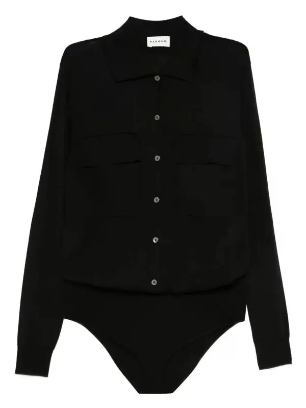 P.a.r.o.s.h Button-up Bodysuit