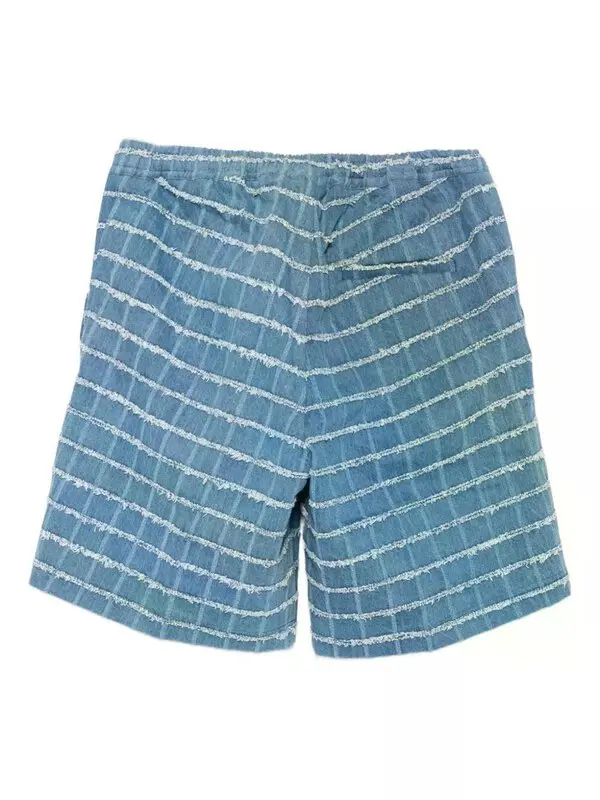 BONSAI Check Denim Shorts