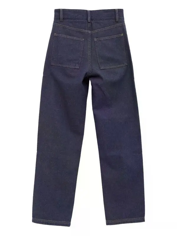 BASERANGE Contrasting Topstitching Jeans