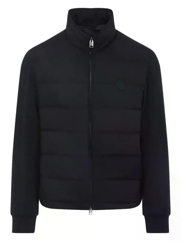 Brioni Quilted High-neck Jacket