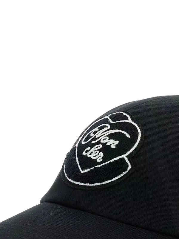 Moncler Heart-patch Baseball Cap