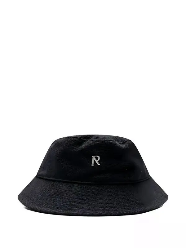 REPRESENT Logo-patch Bucket Hat - Black