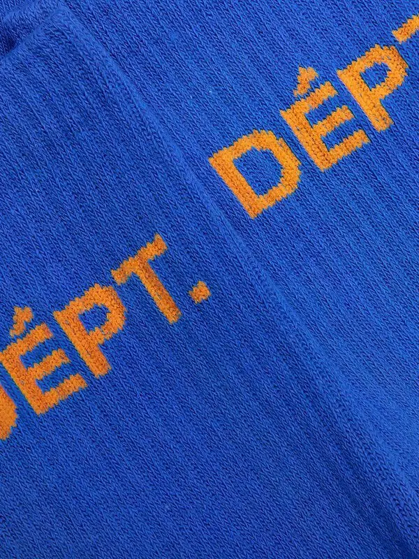 GALLERY DEPT. Logo Socks - Blue