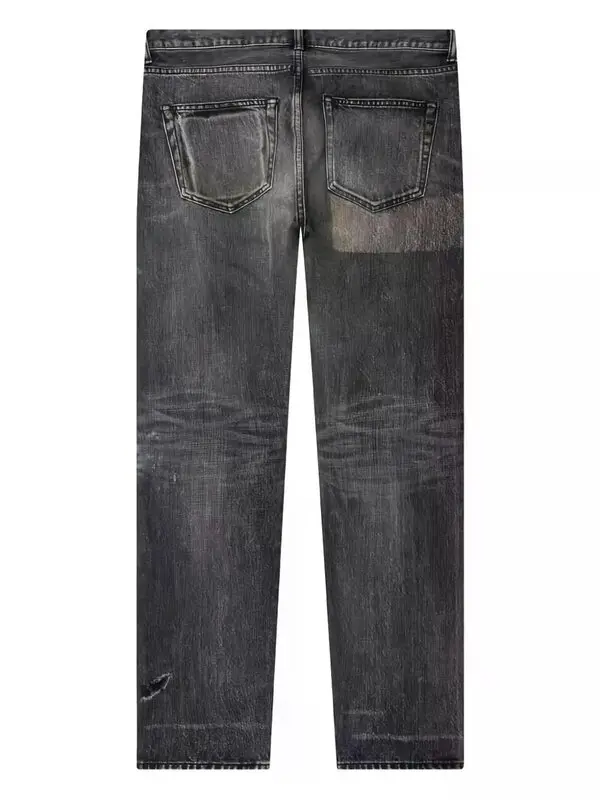John Elliott Distressed Straight Leg Jeans