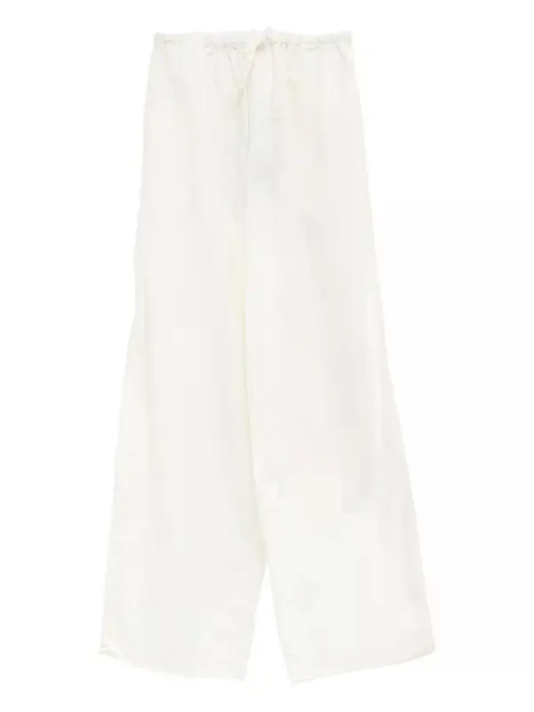 BASERANGE Drawstring Straight Trousers