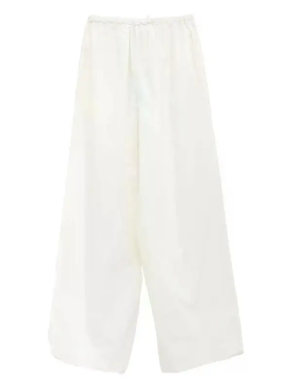 BASERANGE Drawstring Straight Trousers