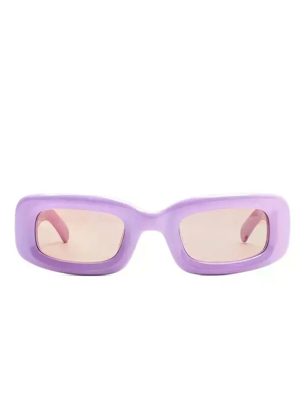 AKILA Verve Rectangle-frame Sunglasses - Purple