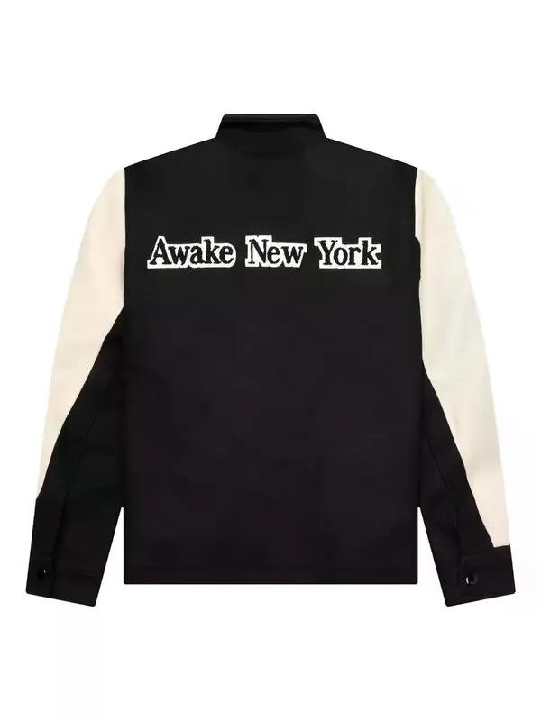 AWAKE NY Paneled Bomber Jacket