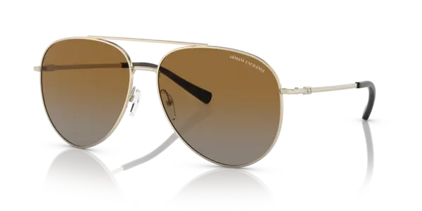 Armani Exchange Sunglasses - Shiny Pale Gold