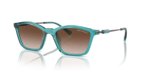 Armani Exchange Sunglasses - Vert Transparent Brillant