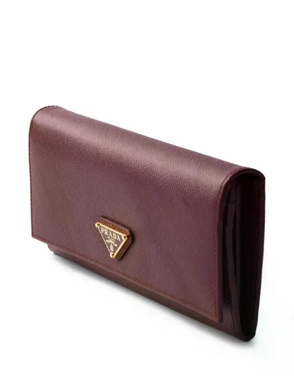 Prada Large Saffiano Leather Wallet