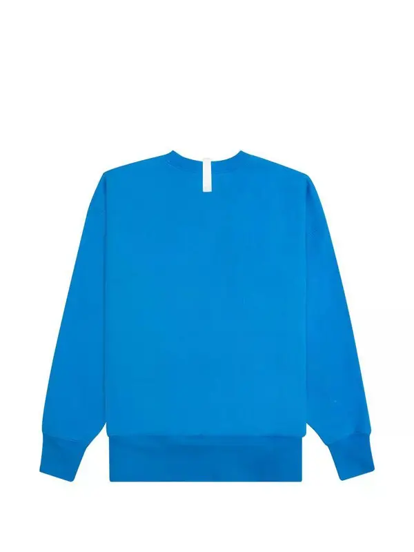 ADVISORY BOARD CRYSTALS Embroidered Logo Sweatshirt - Blue