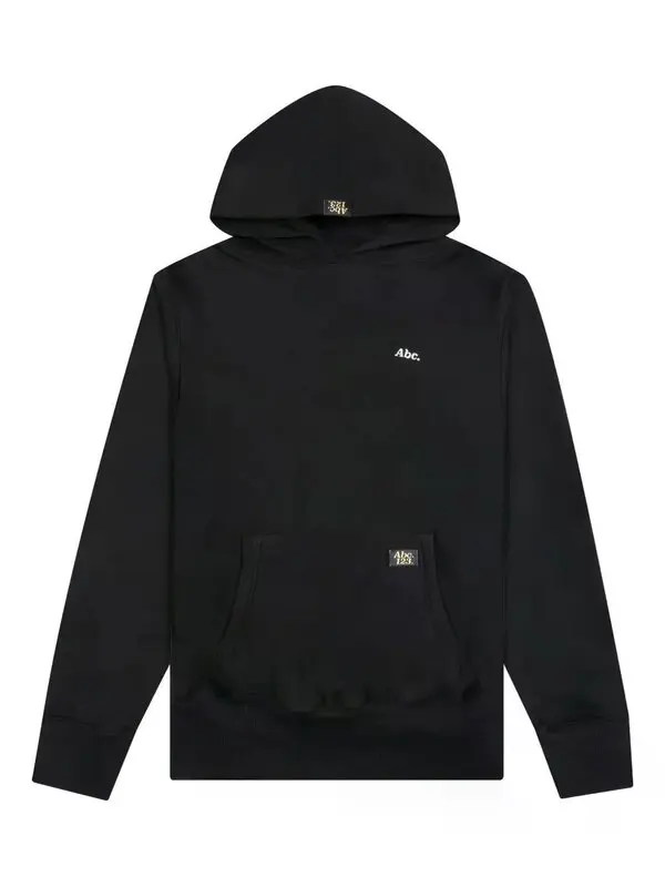 ADVISORY BOARD CRYSTALS Logo-embroidered Pullover Hoodie - Black