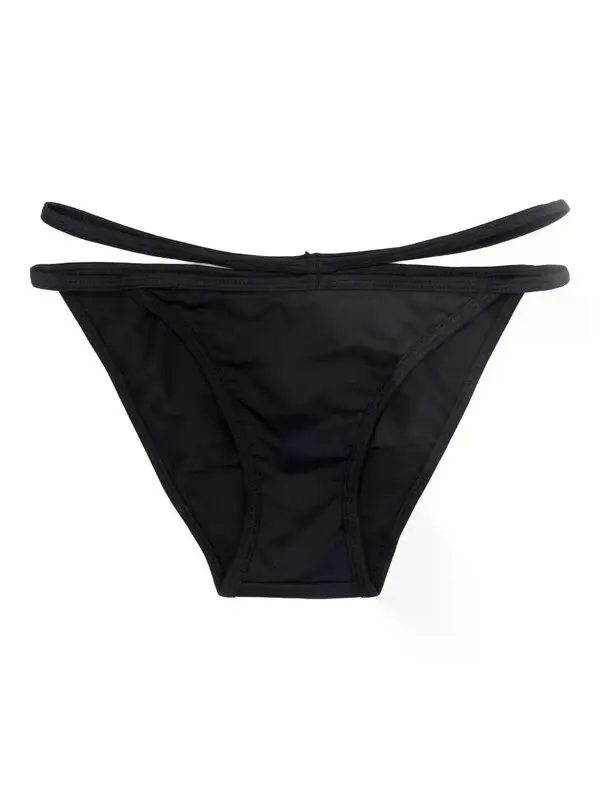 BASERANGE Double-strap Bikini Bottom - Black