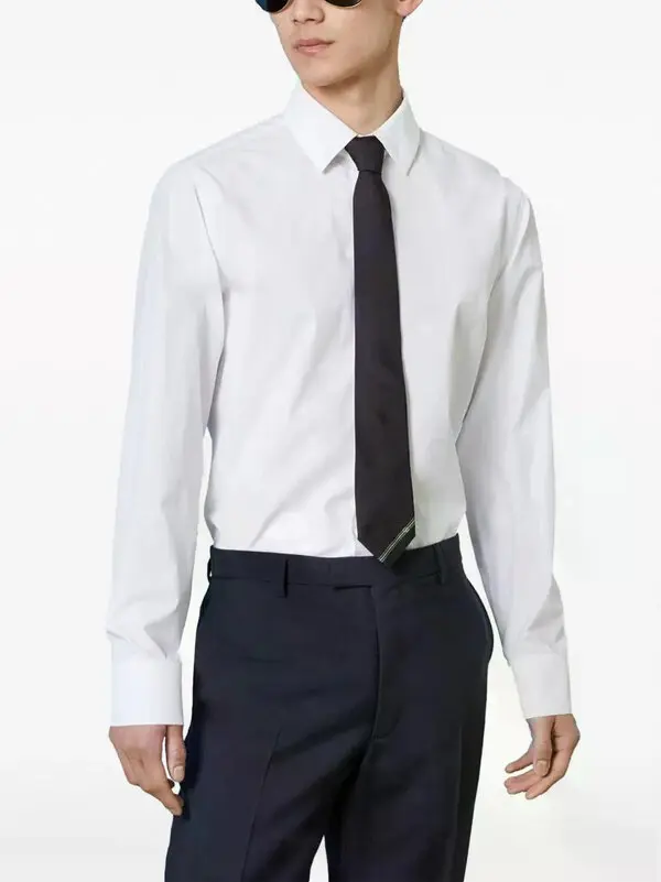 Gucci Interlocking G Logo-print Cotton Shirt