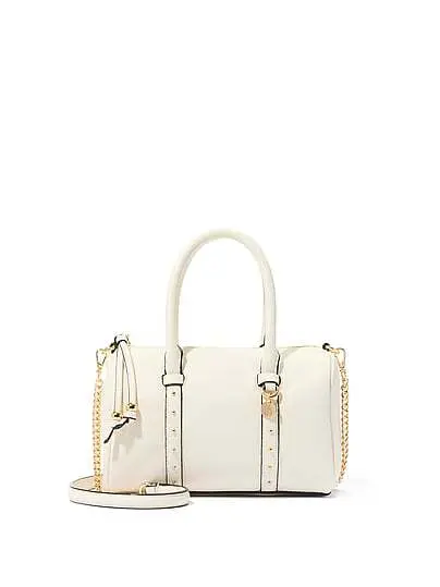 Victoria's Secret Legend Mini Duffle Bag - Beige