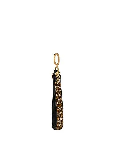 Victoria's Secret Wristlet Strap Keychain - Black