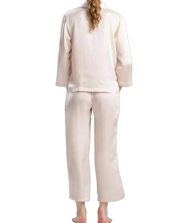 Natori Ashley Icon Notch Top And Pant Pj Set