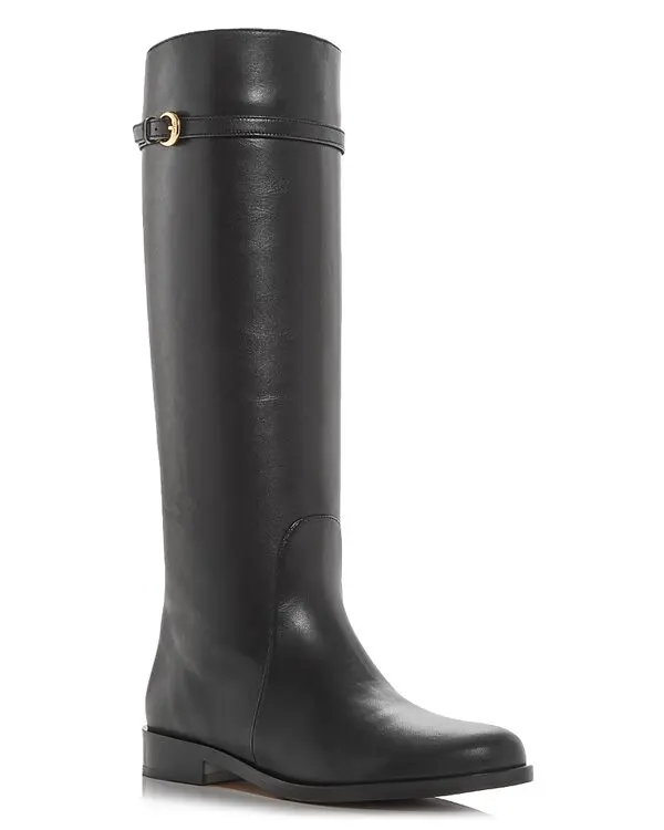 Staud Harlow Riding Boots - Black