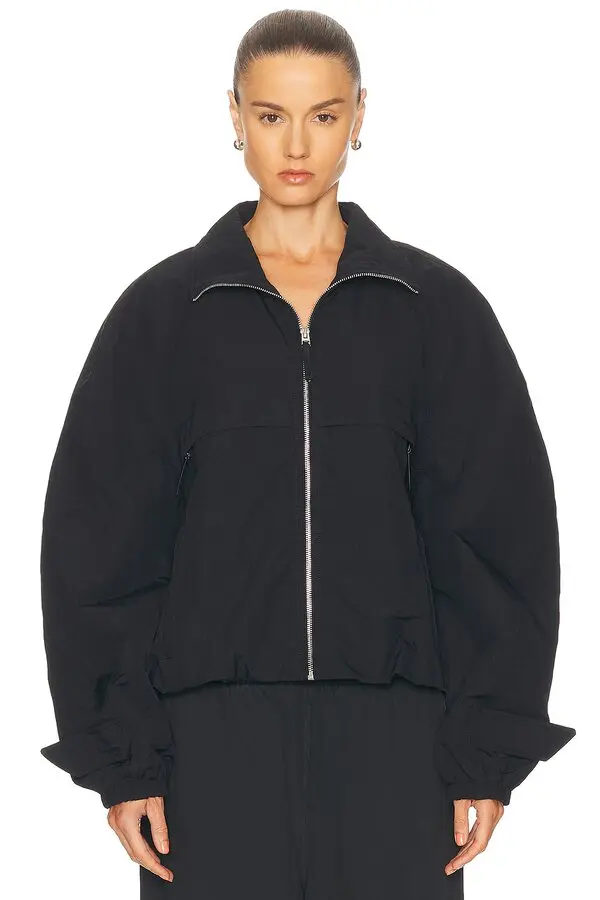 Acne Studios Odill Nylon Bomber Jacket - Black